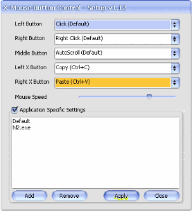 X-Mouse Button Control
